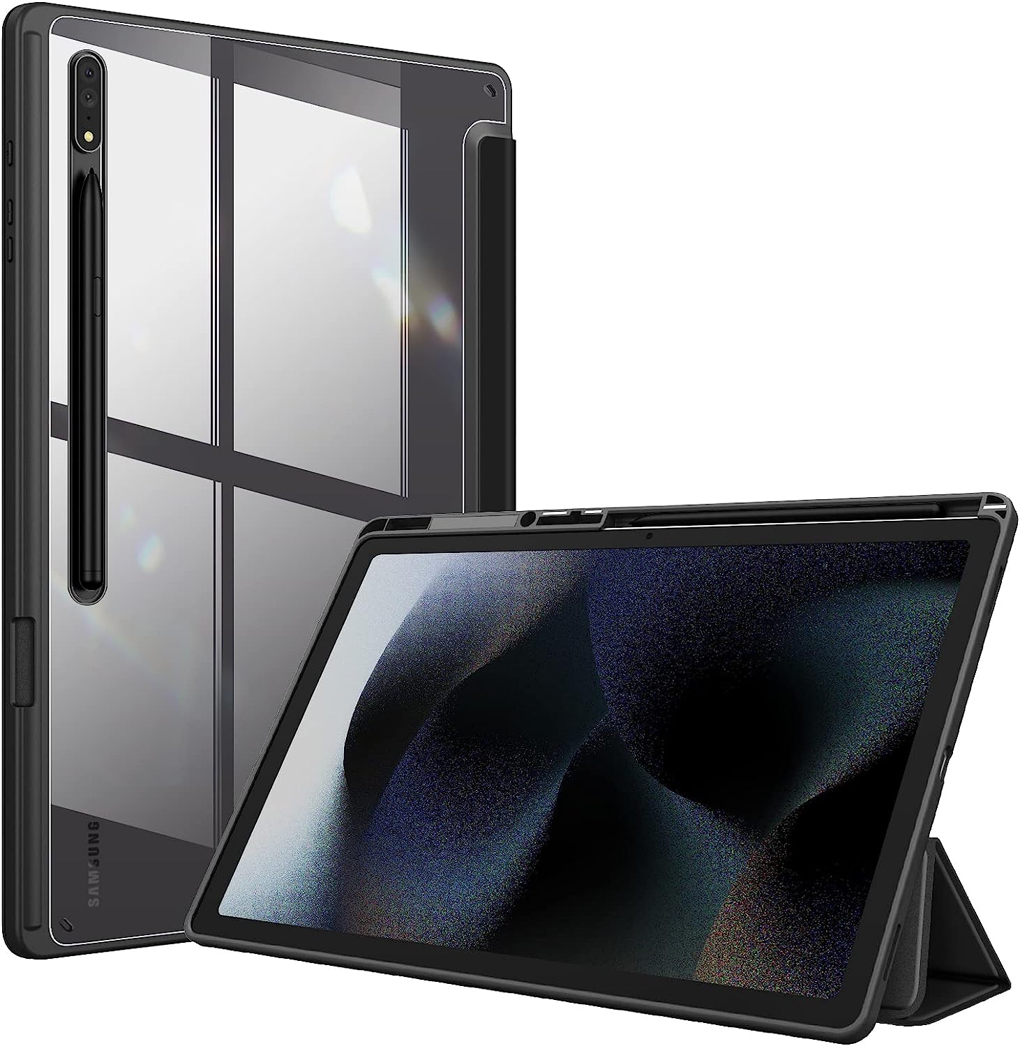 Galaxy Tab S10 Ultra 2024 / Tab S9 Ultra 2023 14.6-inch Hybrid Slim Ca ...