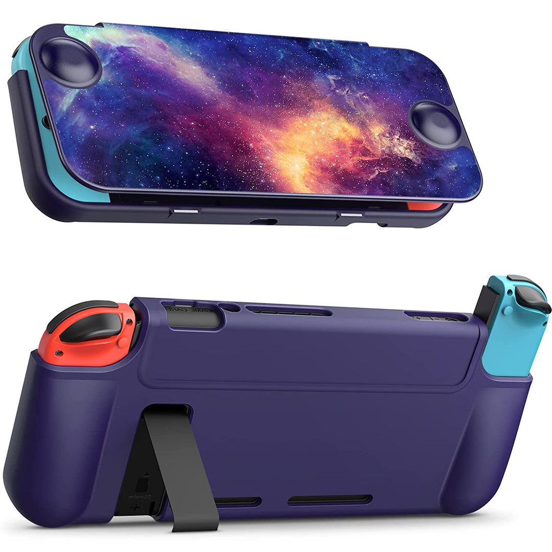 Nintendo Switch Flip Case with Front Cover Ergonomic Grip Fintie