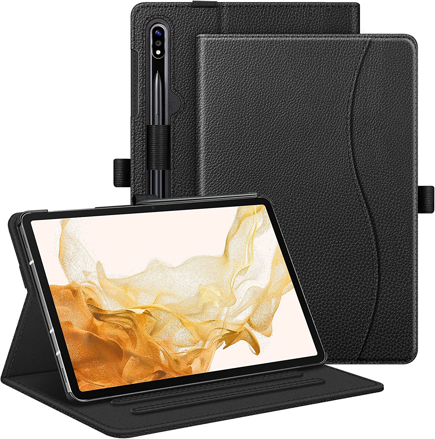 Galaxy Tab S8 Plus 2022 / Tab S7 FE / Tab S7 Plus Multi-Angle Protecti ...