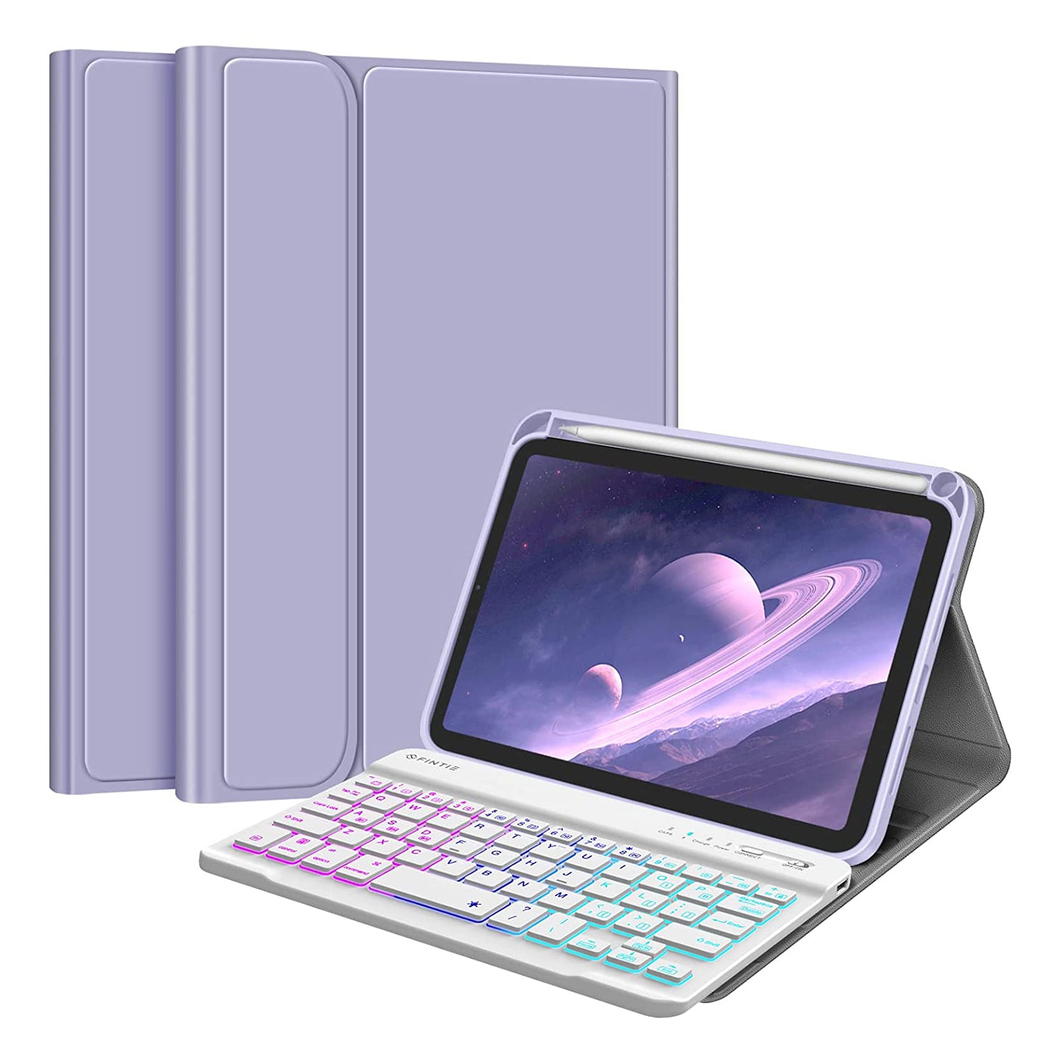 iPad Mini A17 Pro (2024), iPad Mini 6th Gen (2021) Detachable Keyboard ...