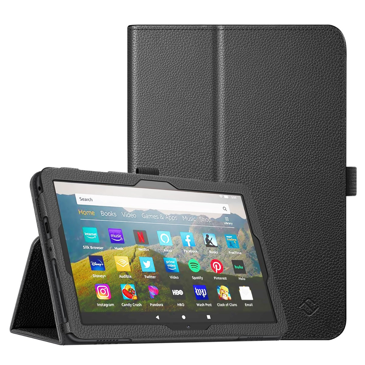 Fire HD 8 / Fire HD 8 Plus (12th/10th Gen, 2024/2022/2020) Folio Case ...